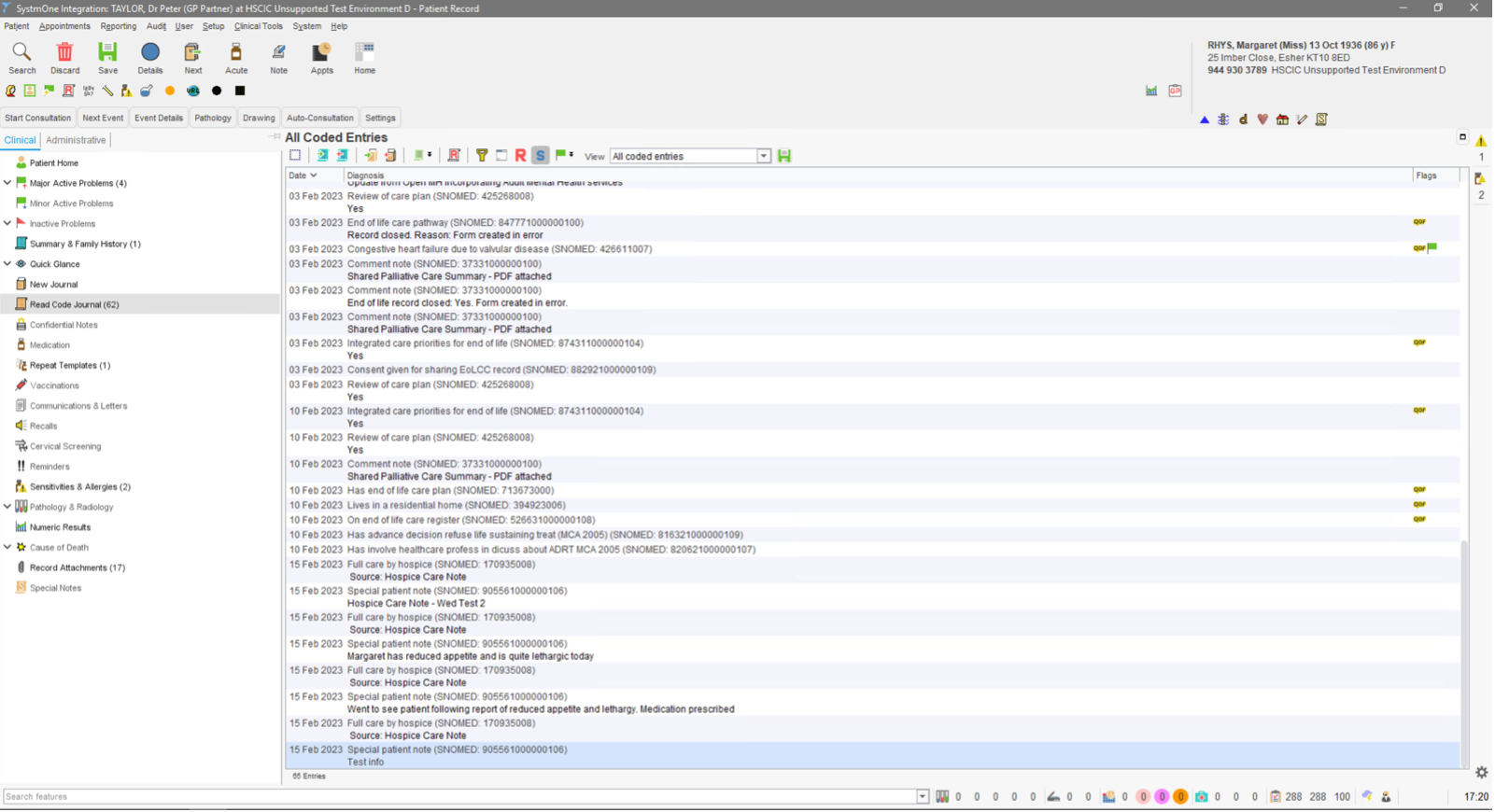 Hospice Care Note User Guide – Help Centre